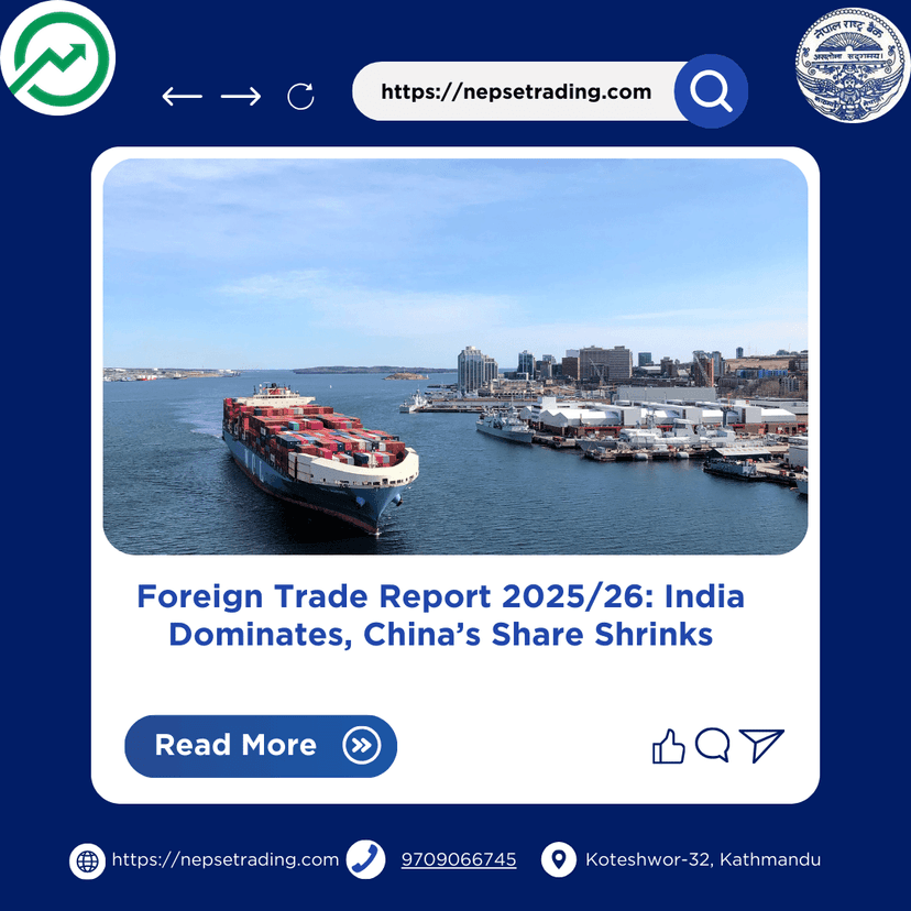 Foreign Trade Report 2025/26: India Dominates, China’s Share Shrinks ...
